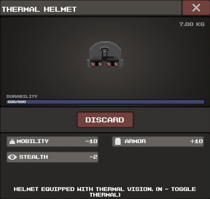 Thermal Helmet | Last Group out Wiki | Fandom