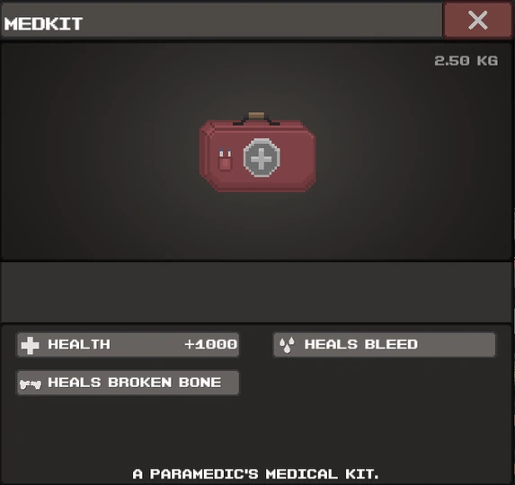 Medkit | Last Group out Wiki | Fandom