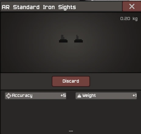 AR Standard Iron Sights | Last Group out Wiki | Fandom