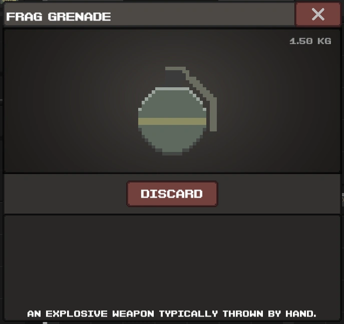Frag Grenade | Last Group out Wiki | Fandom