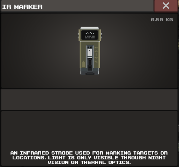 IR Marker | Last Group out Wiki | Fandom