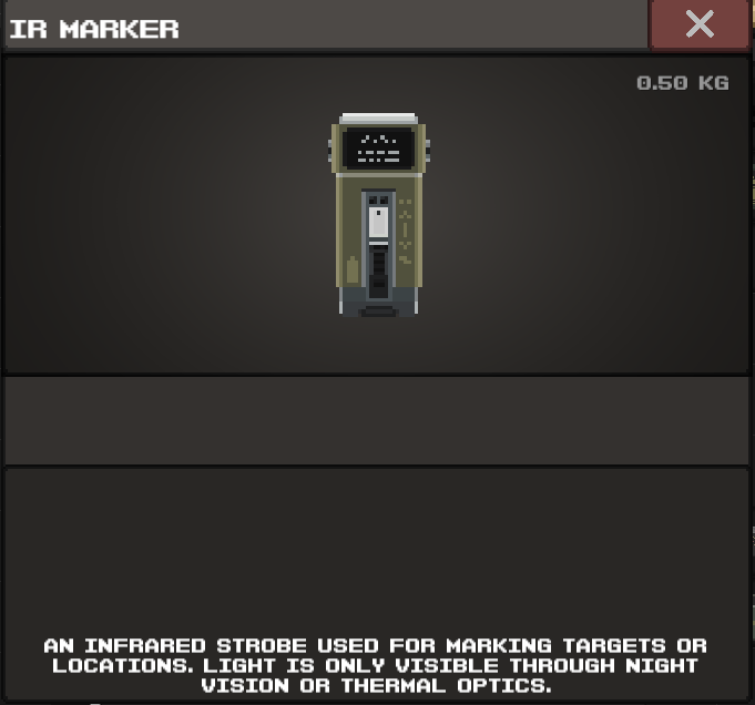 IR Marker | Last Group out Wiki | Fandom