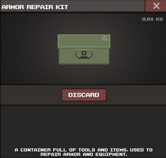 Armor repair kit | Last Group out Wiki | Fandom
