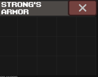 Strong's armor | Last Group out Wiki | Fandom