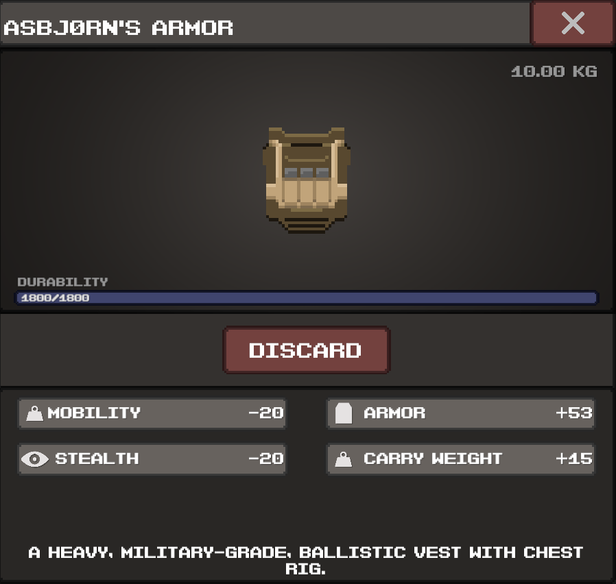 Asbjorn's armor | Last Group out Wiki | Fandom