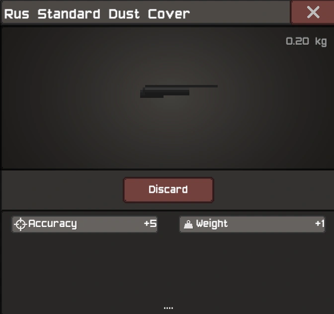 RUS Standard Dust Cover | Last Group out Wiki | Fandom