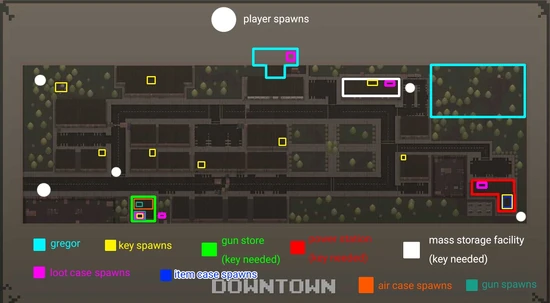Map and Locations | Last Group out Wiki | Fandom