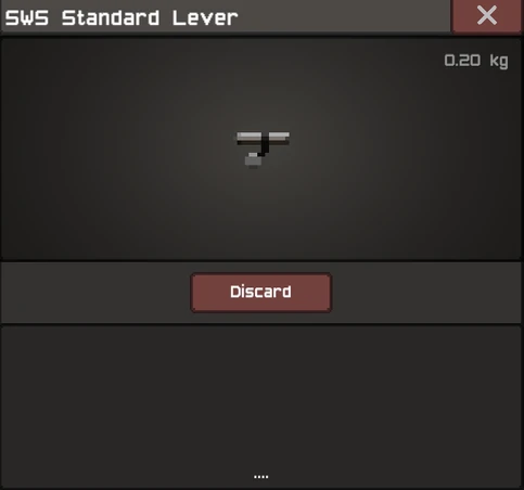 SWS Standard Lever | Last Group out Wiki | Fandom