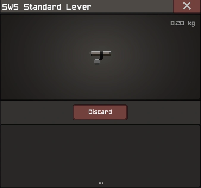 SWS Standard Lever | Last Group out Wiki | Fandom
