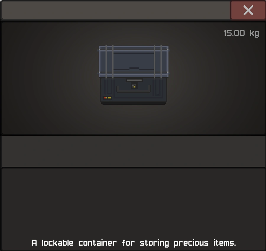 Operator's Secure Container | Last Group out Wiki | Fandom
