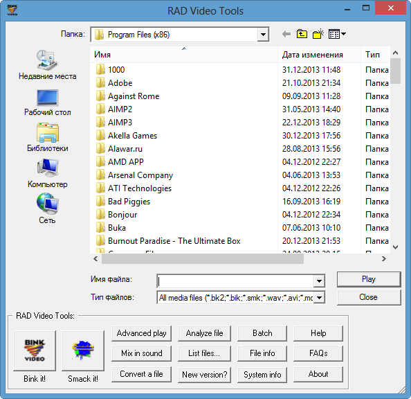 RAD Video Tools | Lost Heaven modding | Fandom