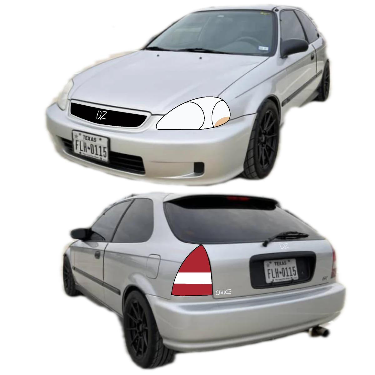 2000 DZ Civice Hatchback | LHVehicles Wiki | Fandom