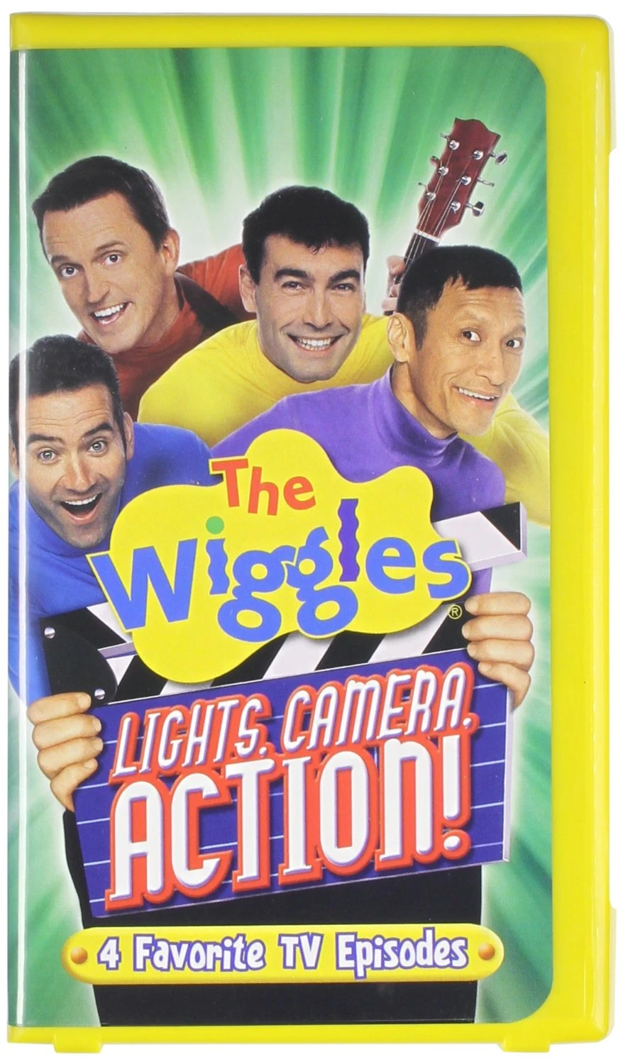 The Wiggles: Lights, Camera, Action! (2005 US VHS) | Liam Tallent's International Media Library ...