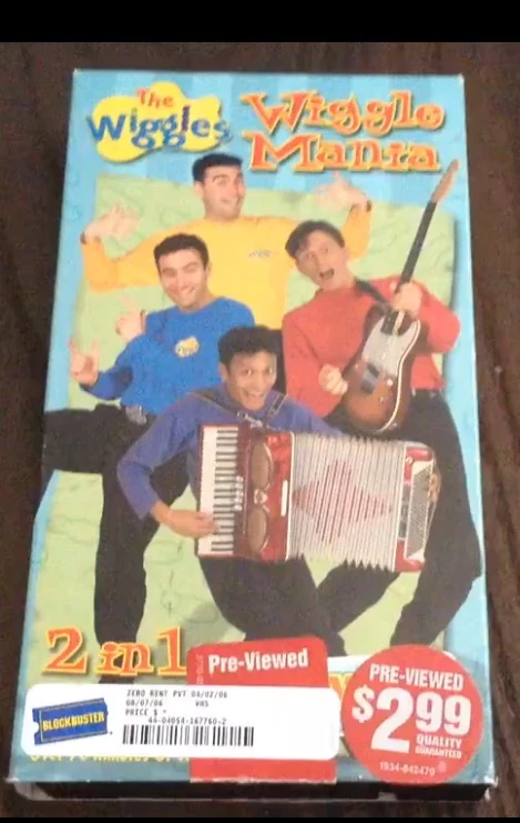 The Wiggles: Wiggle Mania (2003 US VHS) | Liam Tallent's International ...