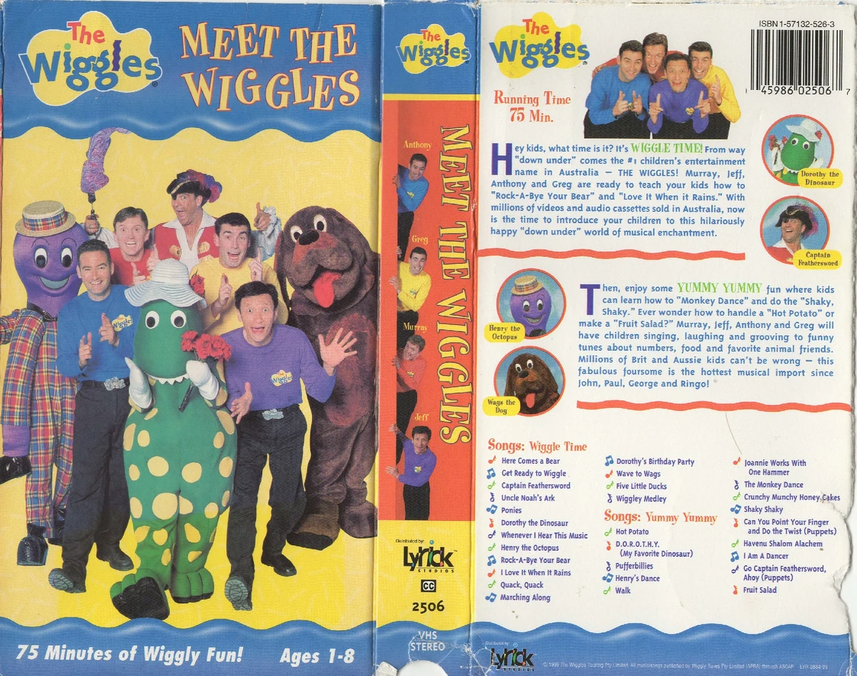 The Wiggles: Meet The Wiggles (1999 US VHS) | Liam Tallent's ...