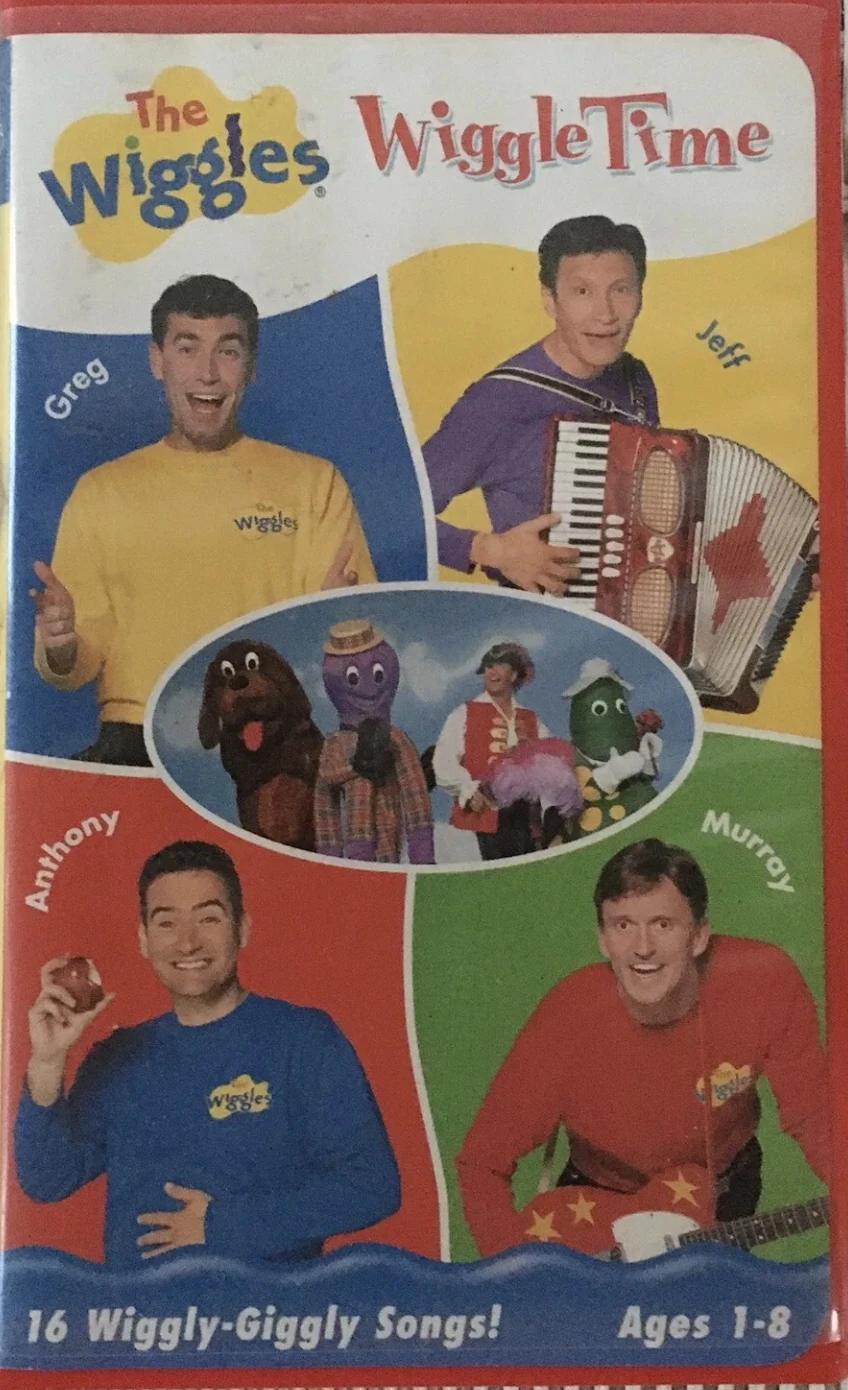 The Wiggles: Wiggle Time! (1999 US VHS) | Liam Tallent's International ...