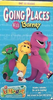 Going Places With Barney (VHS) | Liam Tallent's Retro Media Library ...