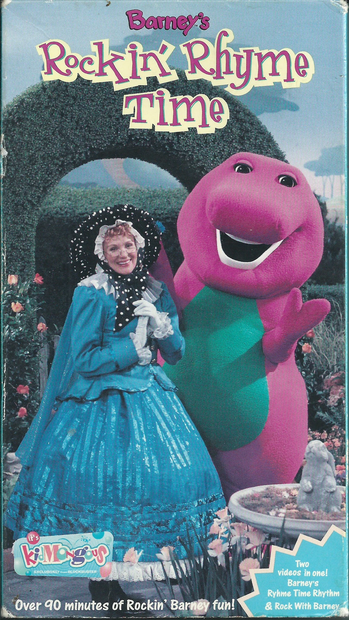 Barney's Rockin' Rhyme Time (VHS) | Liam Tallent's Retro Media Library ...