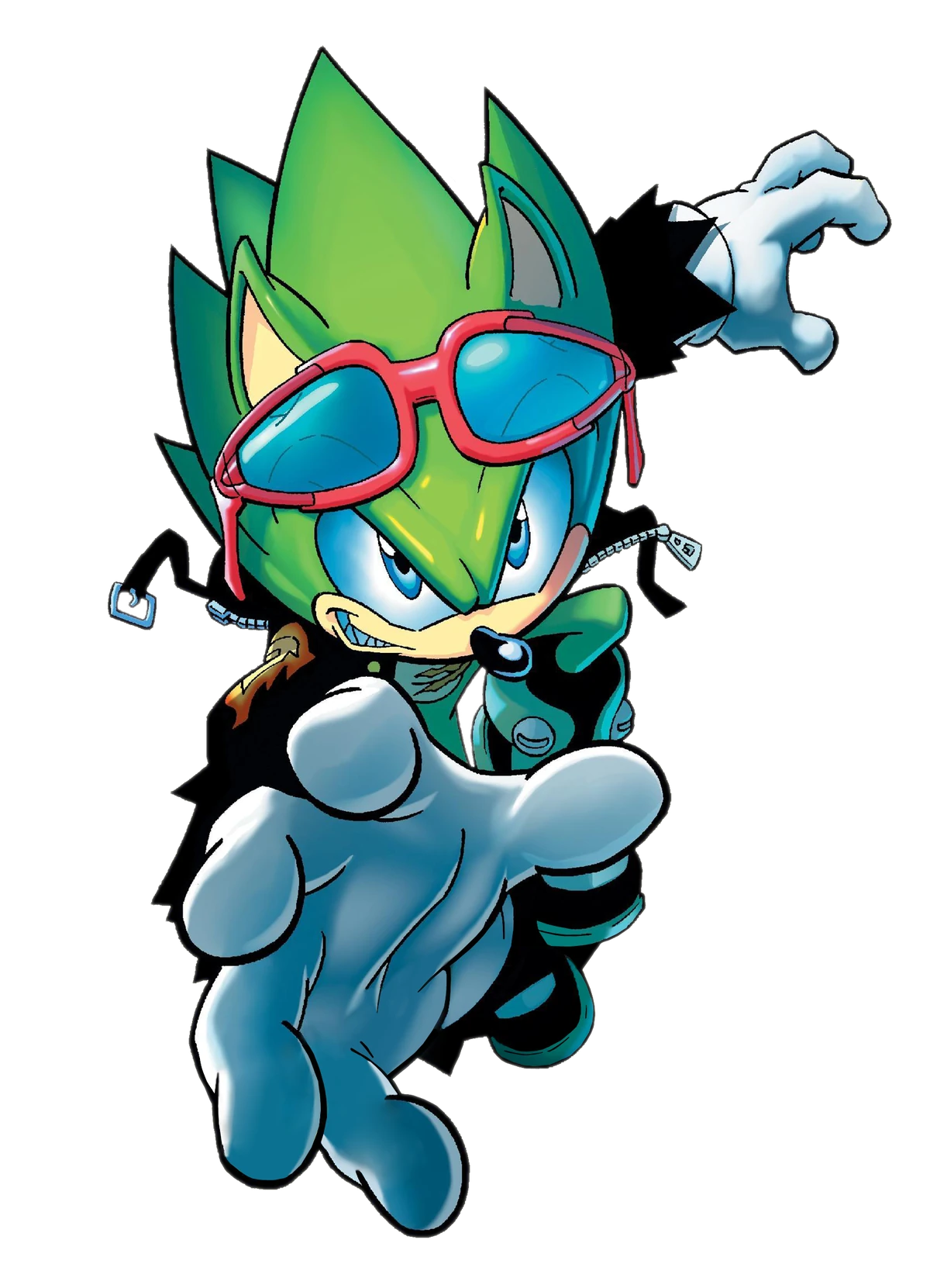 Scourge the Hedgehog (Archie Pré-Onda Gênese) | Wikia Liber Proeliis ...