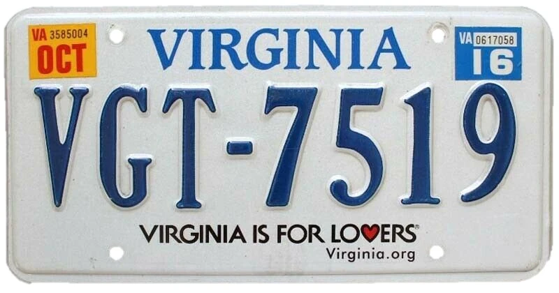 Virginia | License Plates Wiki | Fandom