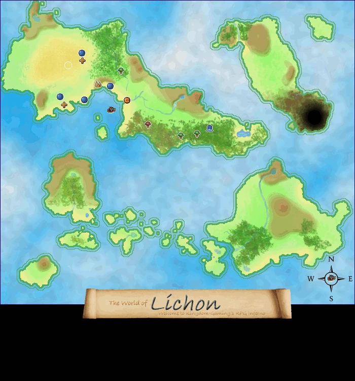 Map of Lichon | Lichonian Chronicles Wiki | Fandom