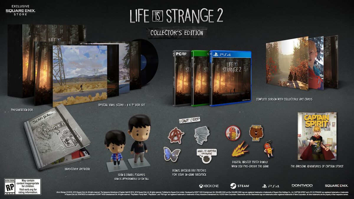 Collector's Edition (Life is Strange 2) | Life is Strange Wiki | Fandom