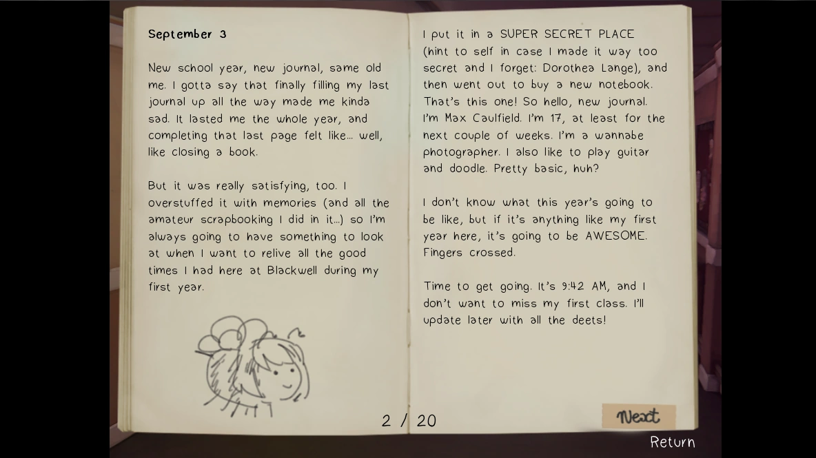Love is Strange/Max's Journal | Life is Strange Wiki | Fandom