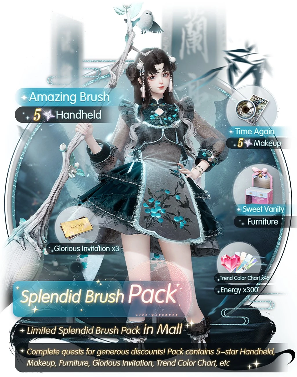 Splendid Brush Pack | Life Makeover Wiki | Fandom