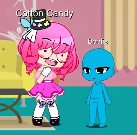 Boofis and Cotton Candy | Life of Beef Gacha Wiki | Fandom