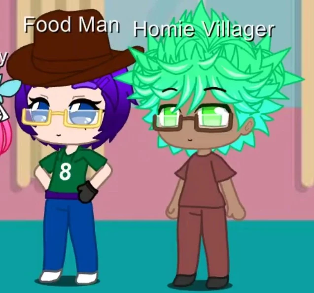 Food Man and Homie Villager | Life of Beef Gacha Wiki | Fandom