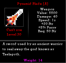 Pyramid Blade | LifeForge Wiki | Fandom