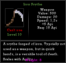Iron Scythe | LifeForge Wiki | Fandom