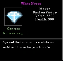 White Horse | LifeForge Wiki | Fandom