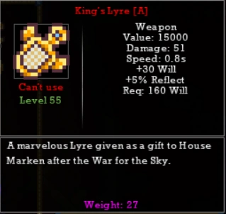 King's Lyre | LifeForge Wiki | Fandom