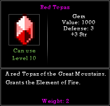 Red Topaz | LifeForge Wiki | Fandom