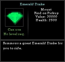 Emerald Drake Mount | LifeForge Wiki | Fandom