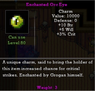 Enchanted Orc Eye | LifeForge Wiki | Fandom