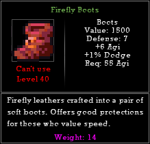 Firefly Boots | LifeForge Wiki | Fandom