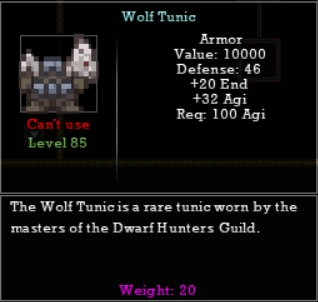 Wolf Tunic | LifeForge Wiki | Fandom