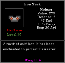 Iron Mask | LifeForge Wiki | Fandom