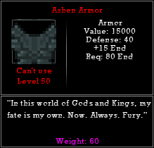 Ashen Armor | LifeForge Wiki | Fandom