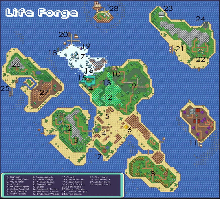 World Map | LifeForge Wiki | Fandom