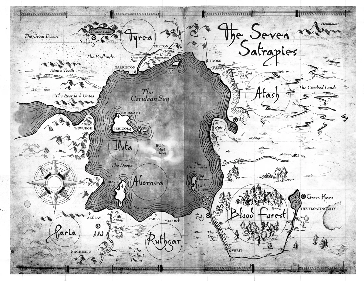 The Seven Satrapies | Lightbringer Wiki | Fandom
