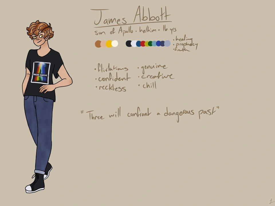 James Abbott | Lights.comics.action OC Database Wiki | Fandom