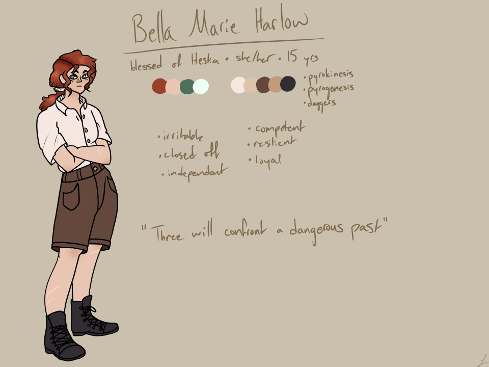 Bella Harlow | Lights.comics.action OC Database Wiki | Fandom