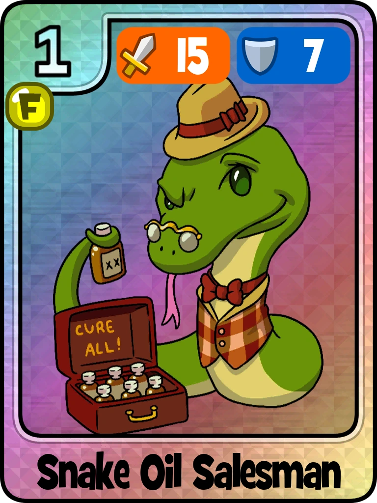 Snake Oil Salesman | Lil' Alchemist Wiki | Fandom