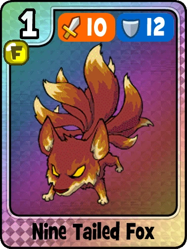 Nine Tailed Fox Card