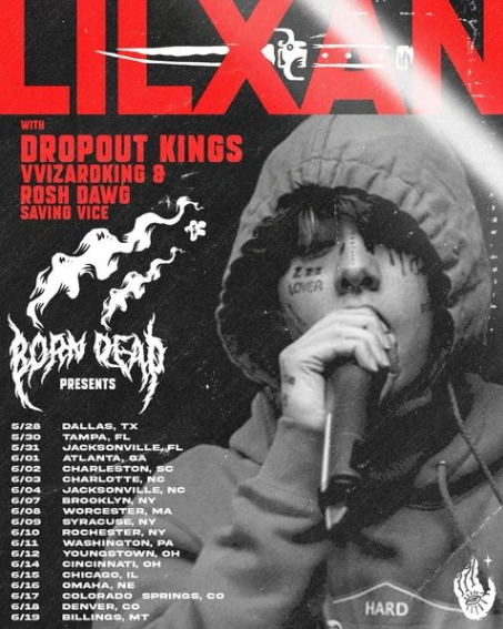 Born Dead Tour | Lil Xan Wiki | Fandom