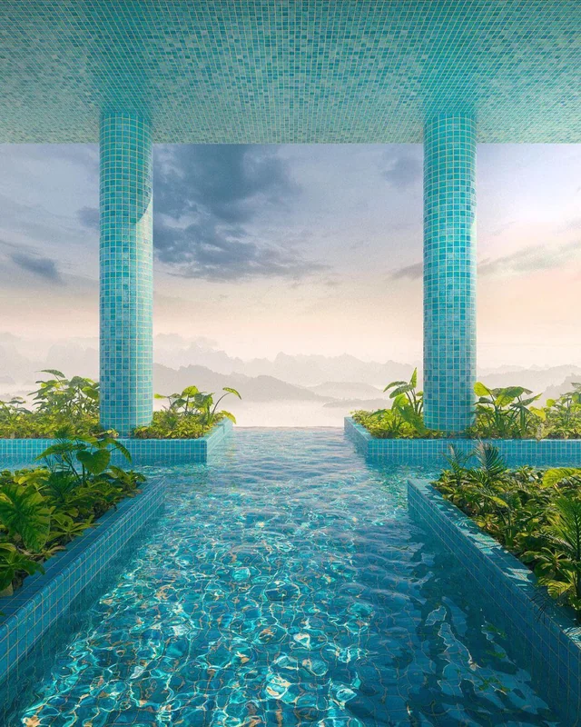 Level 25: Pool Garden | Liminal Abolishment Wiki | Fandom