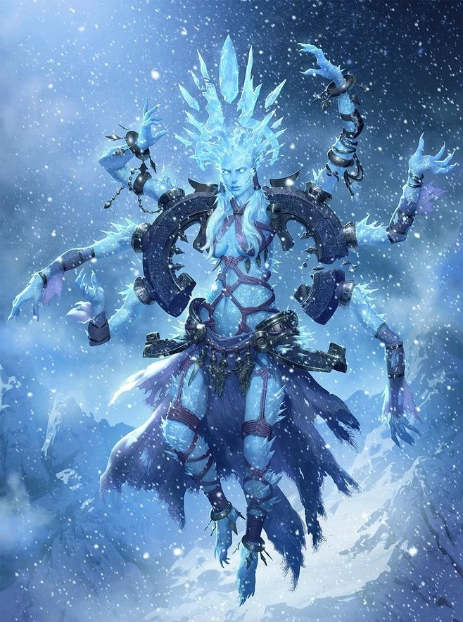 Nerella, the Queen of Cold | Lindar (Homebrew D&D World) Wiki | Fandom